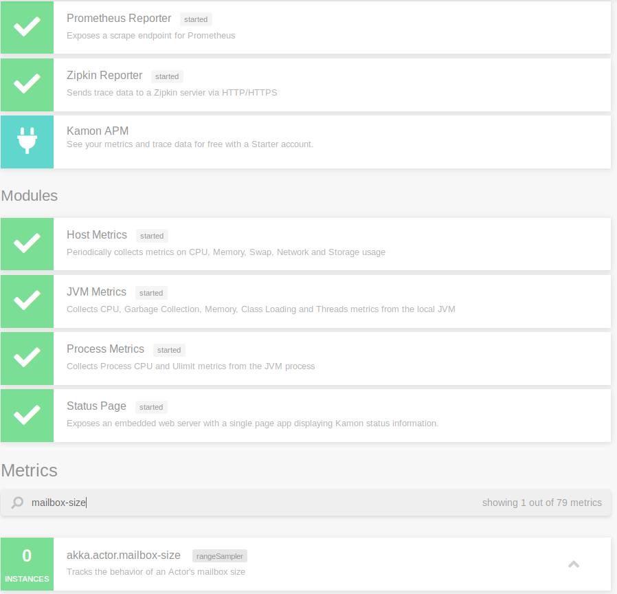 Mailbox Metrics Missing · Issue 602 · Kamon Io Kamon · Github