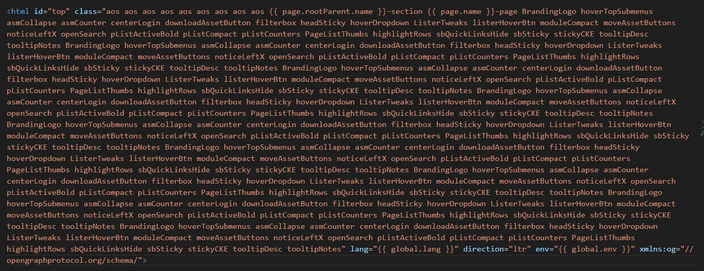 Bogus Duplicate Classes & Scripts are being Injected and in the and ...
