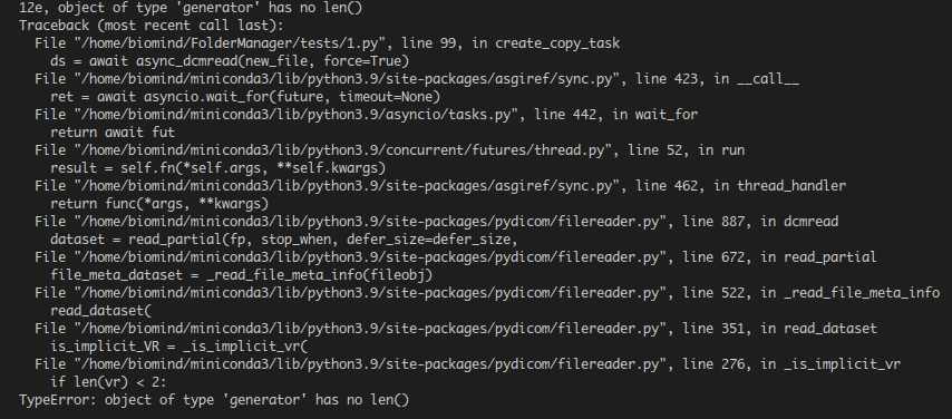 async on pydicom.dcmread() · Issue #1408 · pydicom/pydicom · GitHub