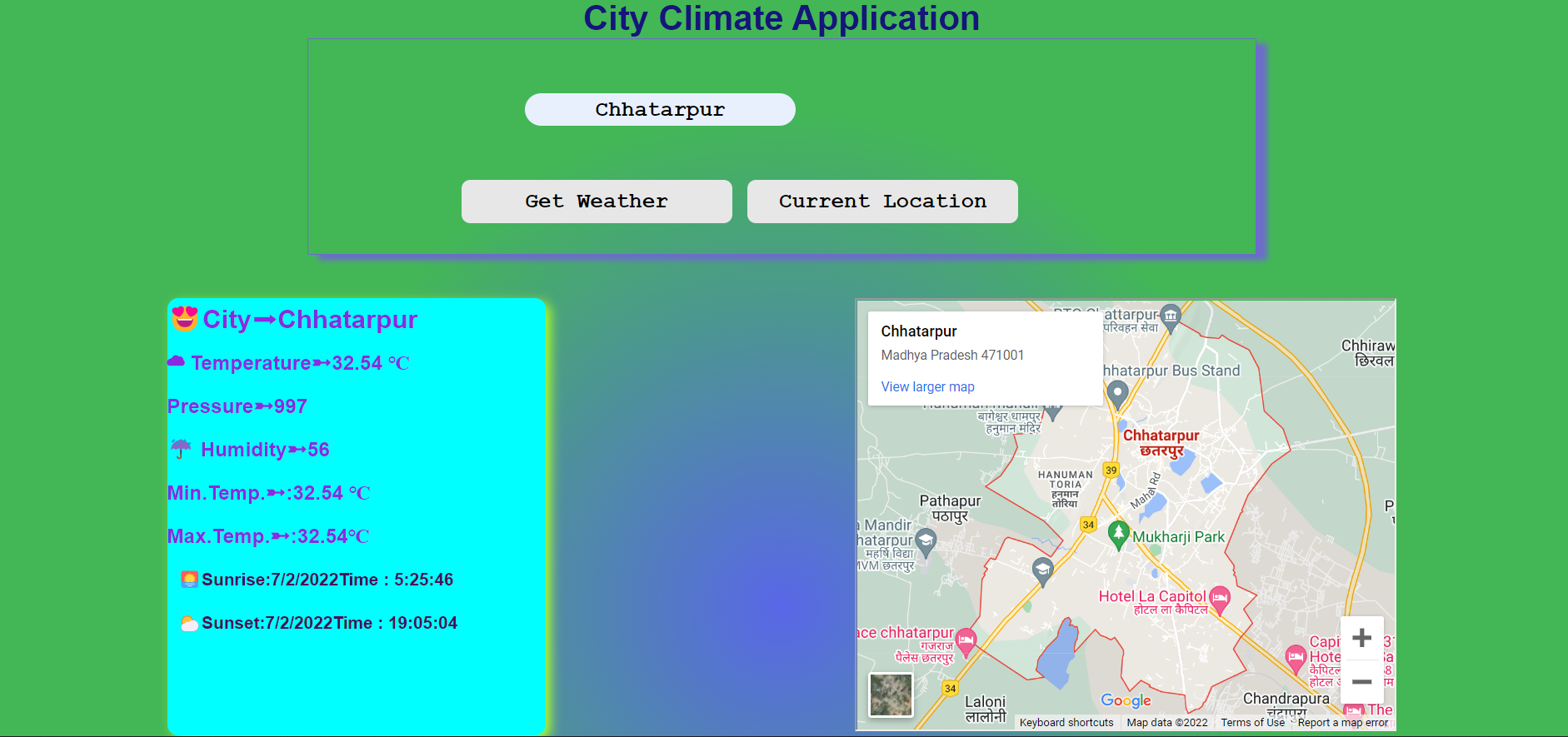 GitHub - Chhattoo25/weatherappassignment: This is the weather app in ...