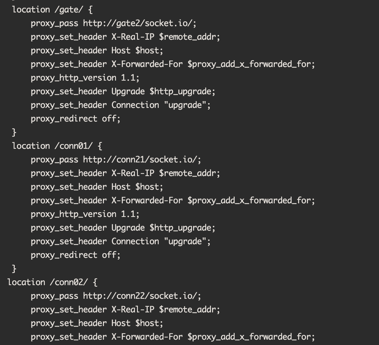 线上nginx配置https之后socket总是会断 · Issue #112 · node-pinus/pinus · GitHub