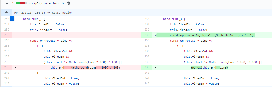 playLoop will not play a region on clips with duration
