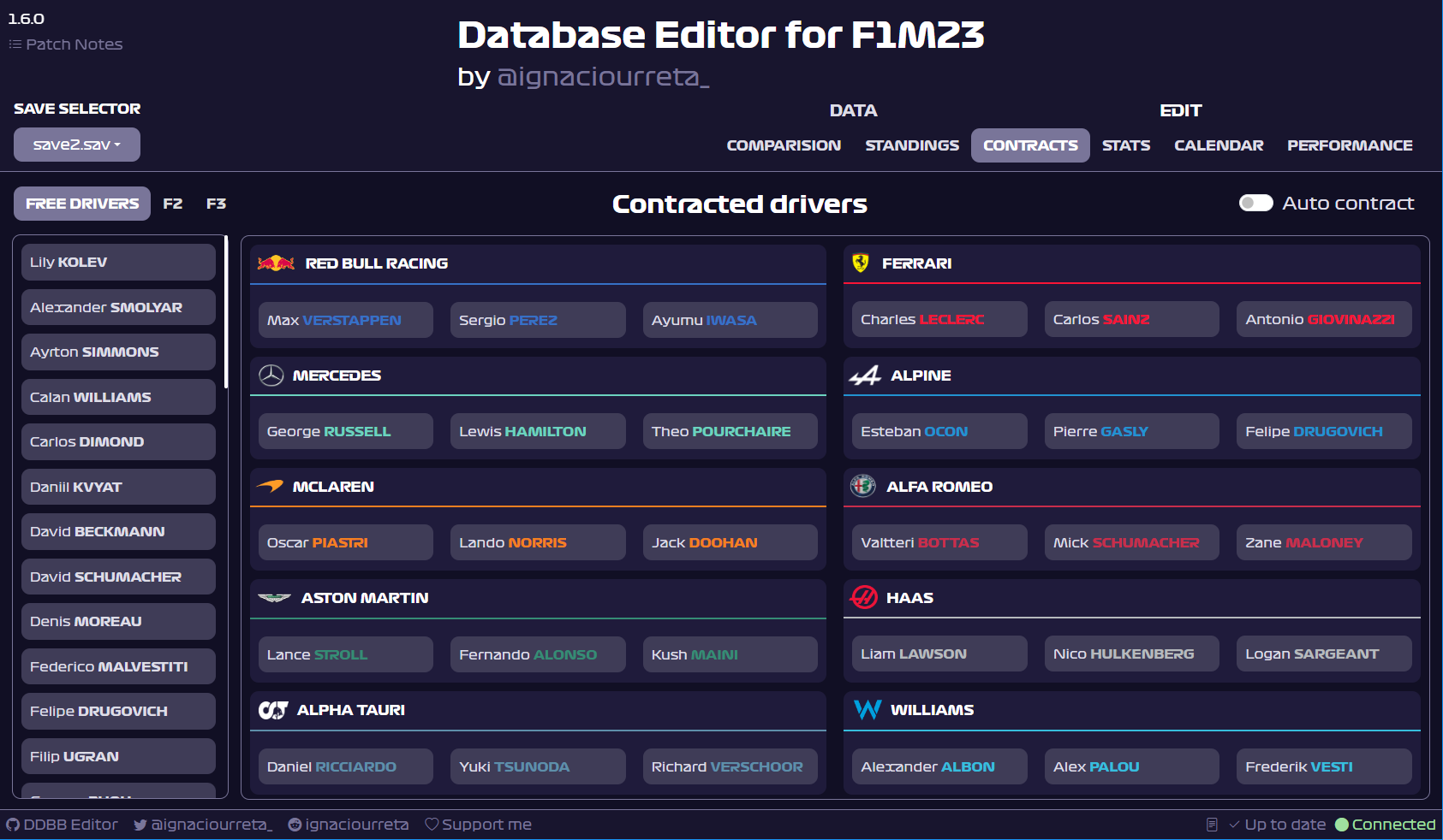 GitHub - IUrreta/DatabaseEditor: Database Editor for F1 Manager 2023
