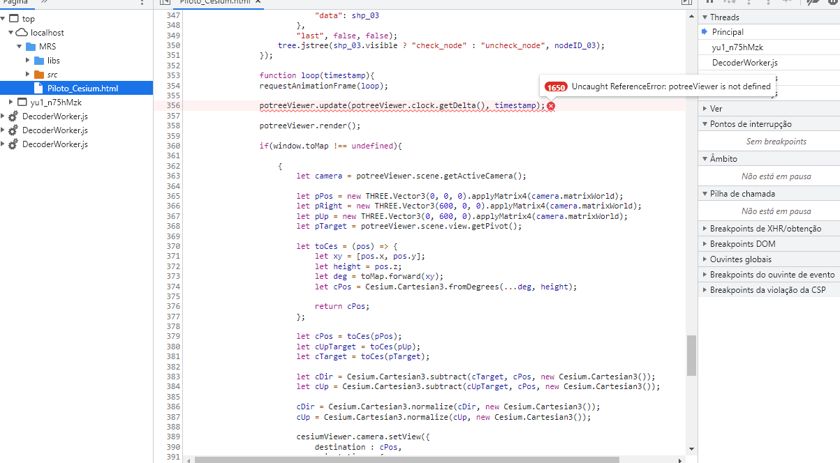 Cesium in Potree 1.8 - Not displaying maps · Issue #1139 · potree ...