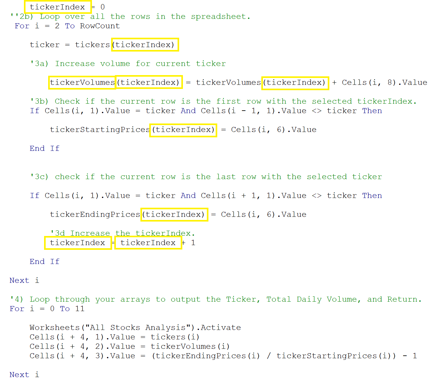 GitHub - noahshlesinger/stock-analysis: Analyzing stocks using VBA