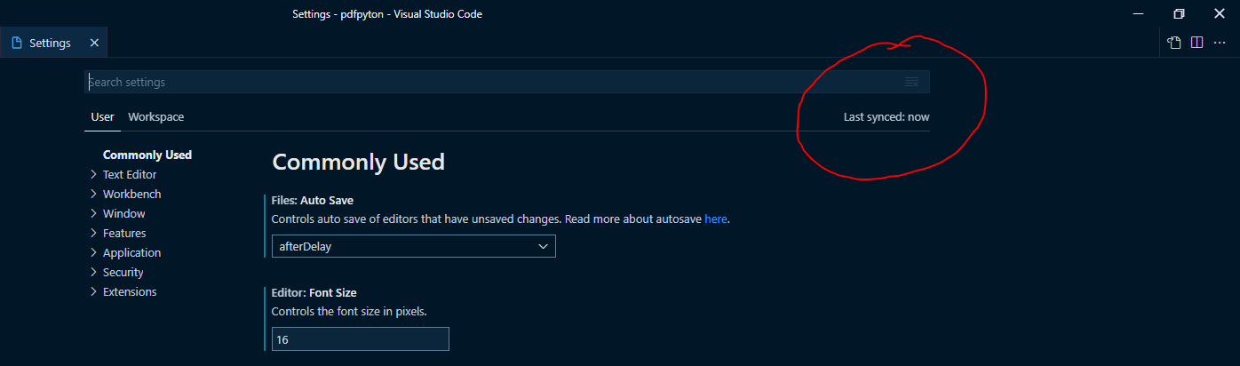 Settings editor screenshots in getting started docs page are outdated ...