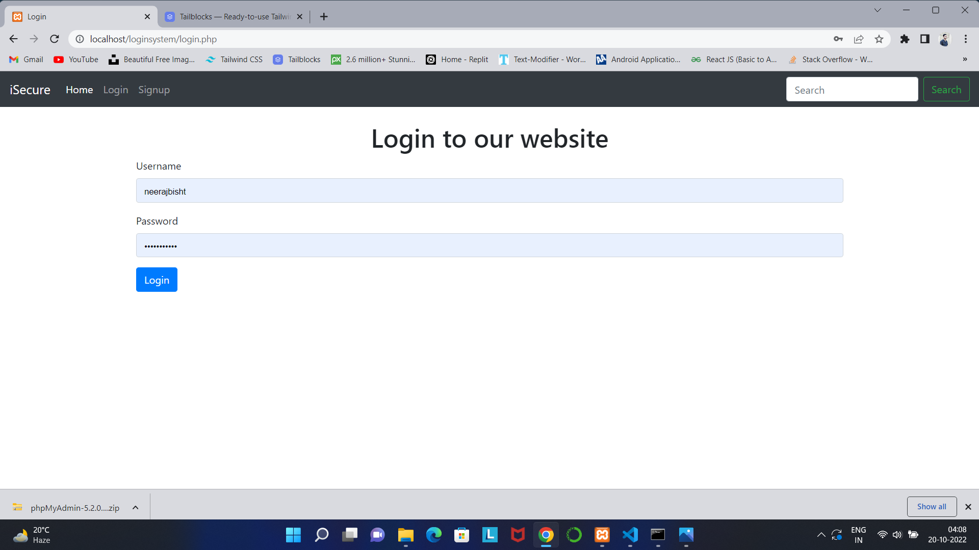 GitHub - neeraj4936/systemlogin