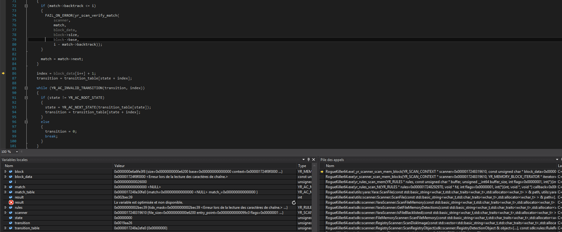 *Title Edit* File mapping reading locked file = Crash · Issue #979 · VirusTotal/yara · GitHub