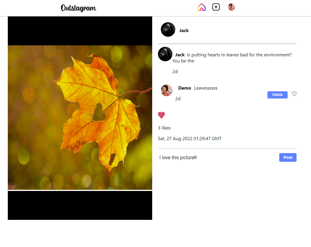 GitHub - manyuanhuahua/Outstagram-repo
