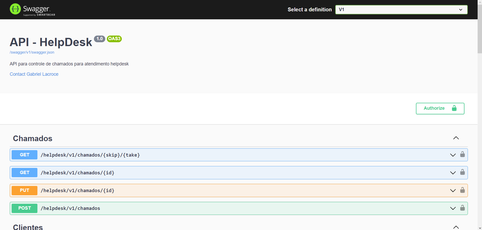 GitHub - lacrocegabriel/HelpDesk