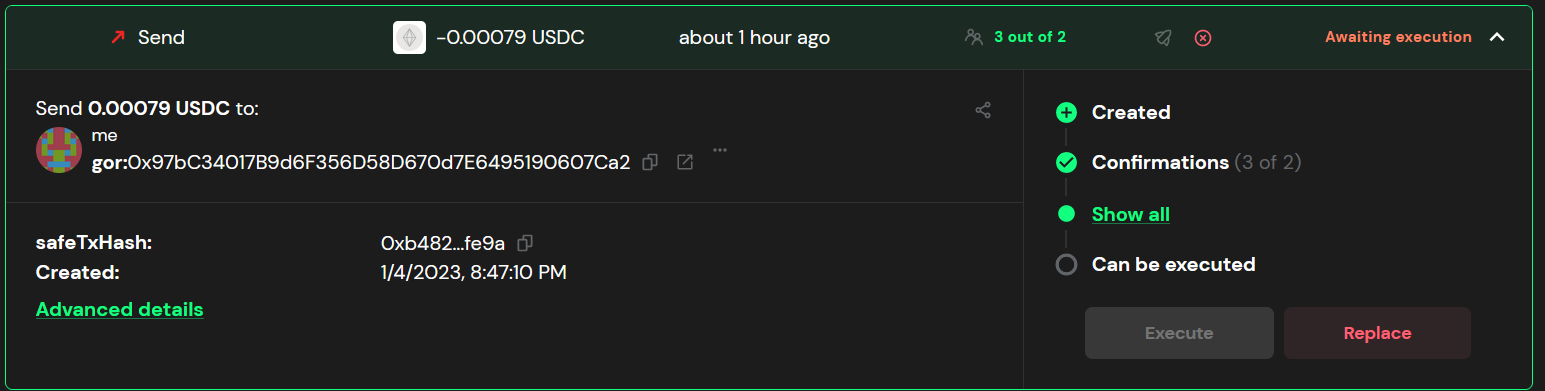 Safe transaction execution: Incosistency/unclear behavior between UI and SDK · Issue #319 · safe ...