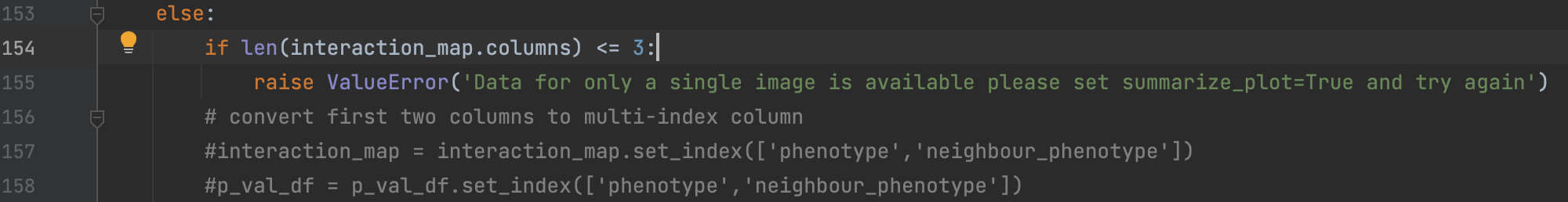 sm.pl.spatial_interaction: len(interaction_map.columns) · Issue #32 · labsyspharm/scimap · GitHub