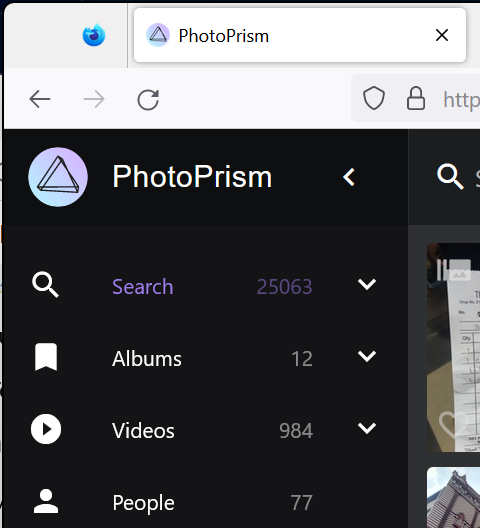 Config: Title of the search page must be set based on the site title · Issue #3439 · photoprism ...