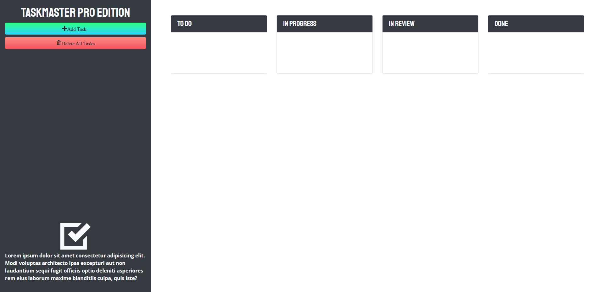 GitHub - AdrianHenry15/Task-Master-Pro-App