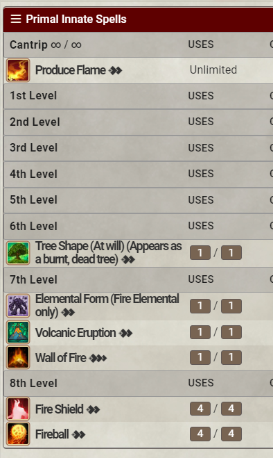 Marrmora - Incorrect Spell Slots · Issue #7275 · foundryvtt/pf2e · GitHub