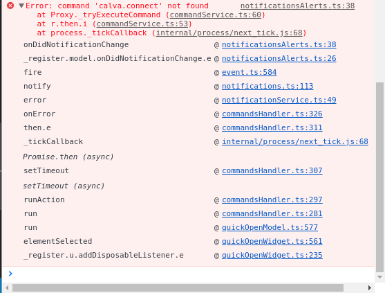 command 'calva.connect' not found · Issue #144 · BetterThanTomorrow ...