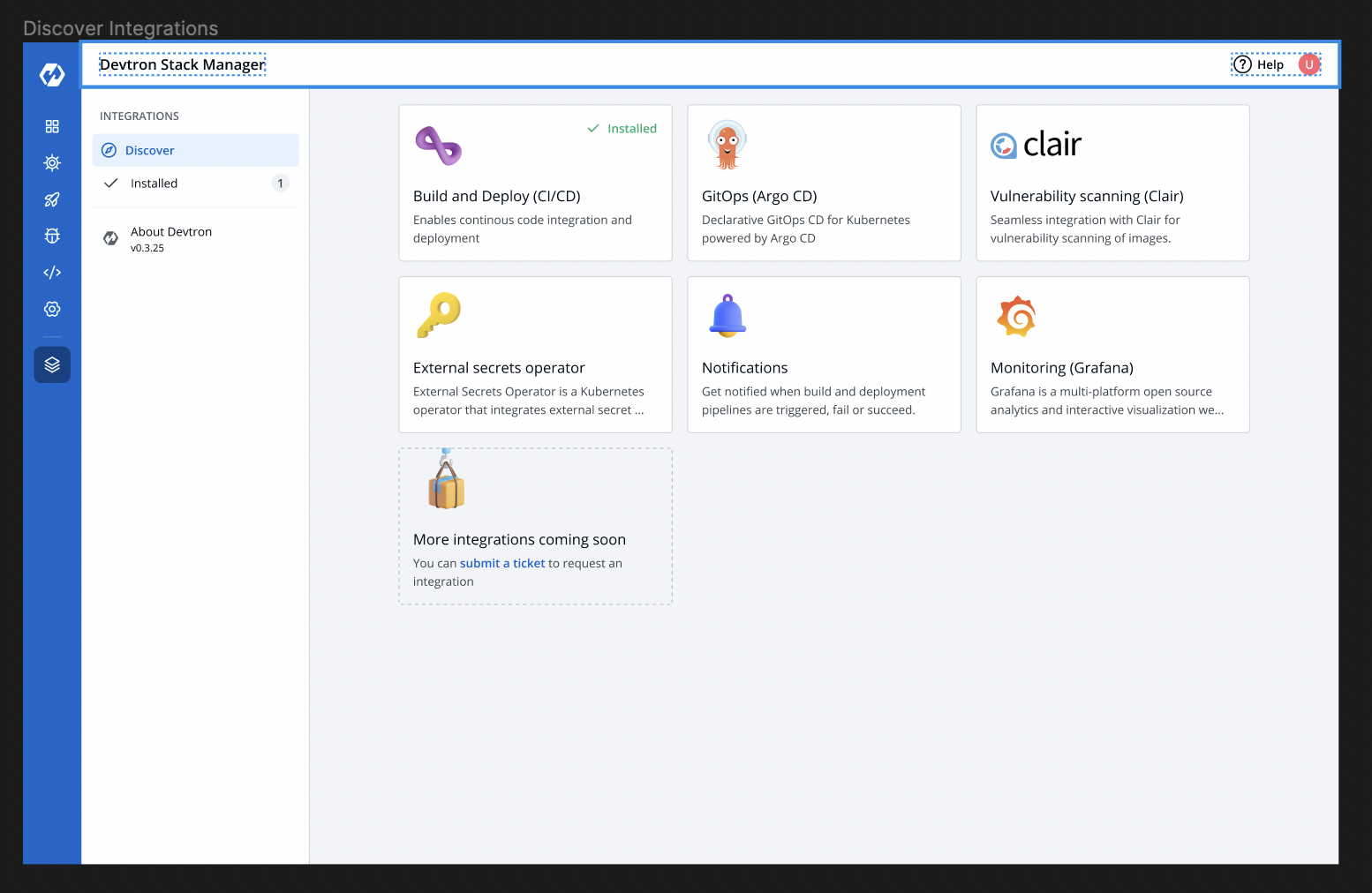 Monitoring (Grafana) Module integration · Issue #525 · devtron-labs/dashboard · GitHub