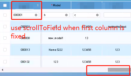 Table里面使用form 表单的edit 功能,使用scrollToField跳转field, 如果有column 设置了Fixed ,就会被遮挡. · Issue #35728 · ant ...