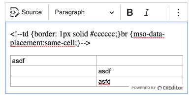 GHS + PFO: pasting table from Google Sheets displays HTML comment · Issue #14131 · ckeditor ...