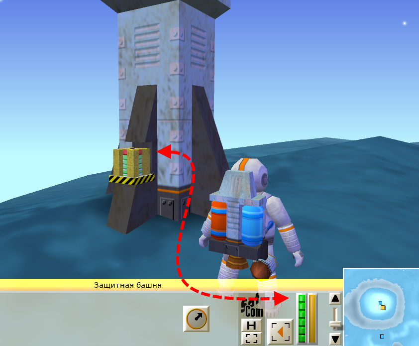 DefenseTower with NuclearCell shows 10 times more energy on panel ...