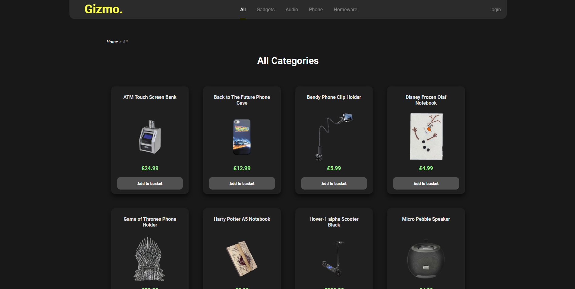 Github Lukenewsham E Commerce App