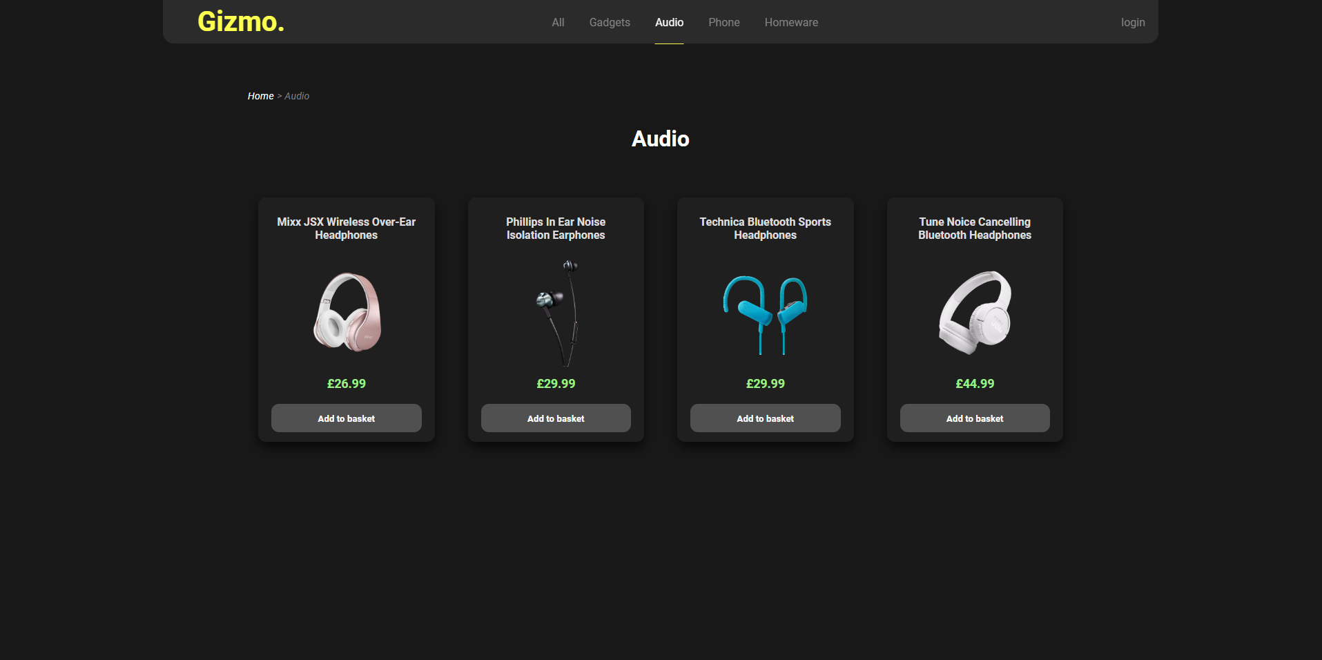 Github Lukenewsham E Commerce App