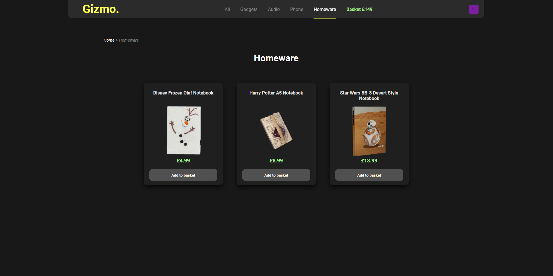 Github Lukenewsham E Commerce App