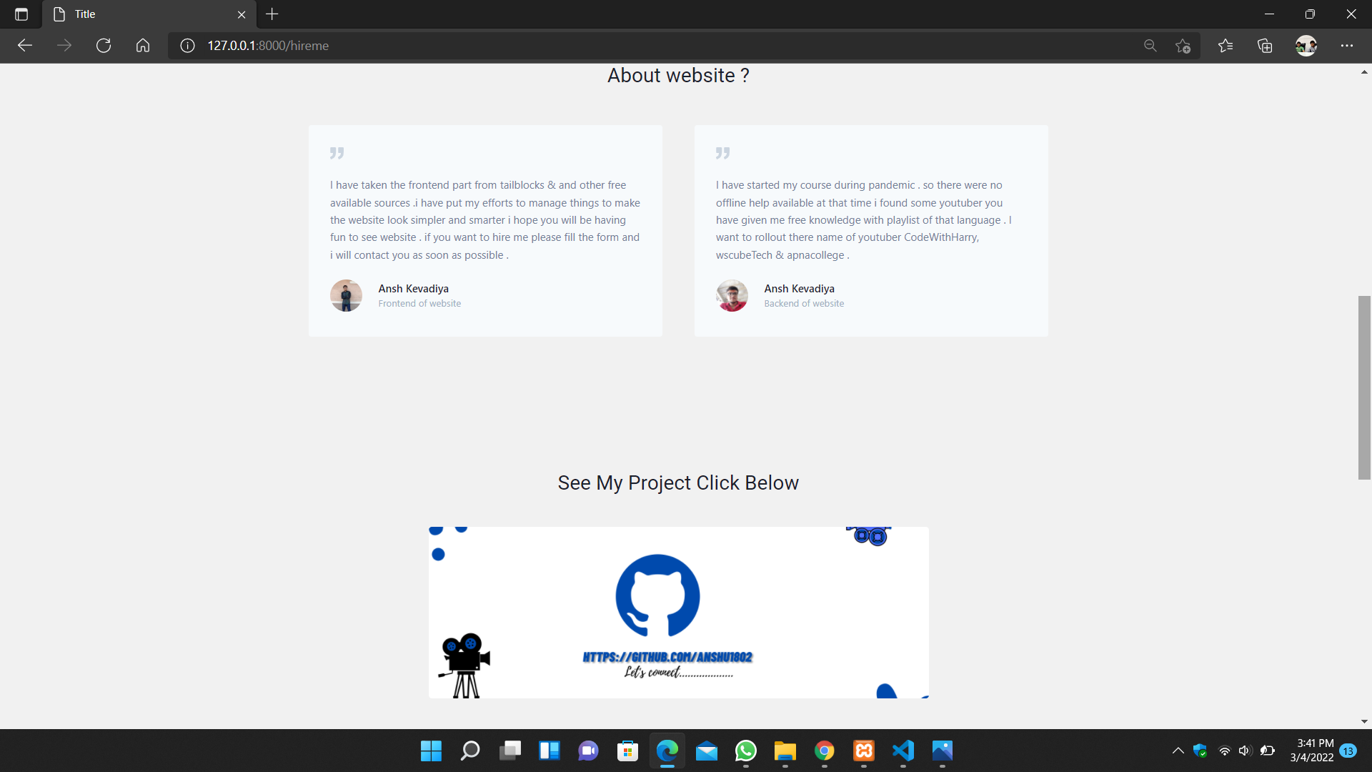 GitHub - Anshu1802/Personalportfoliowebsite