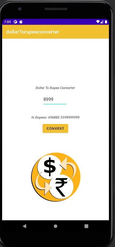 GitHub - Anshu1802/Dollar-To-rupee-Converter