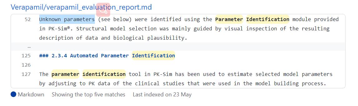 Parameter identification and optimization of unknown parameters · Open-Systems-Pharmacology ...