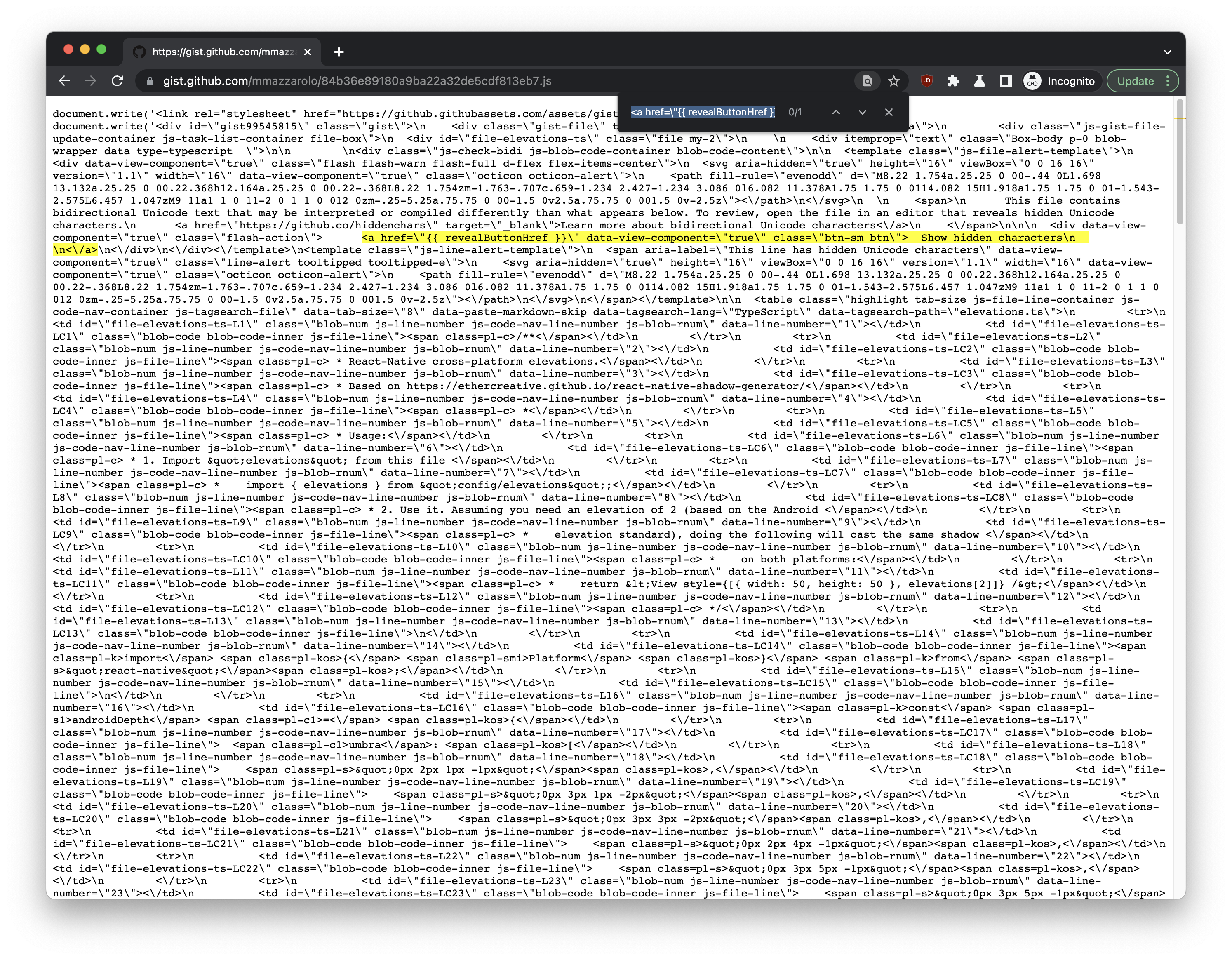 Gist Embeds Include A Broken Link · Community · Discussion 17851 · Github