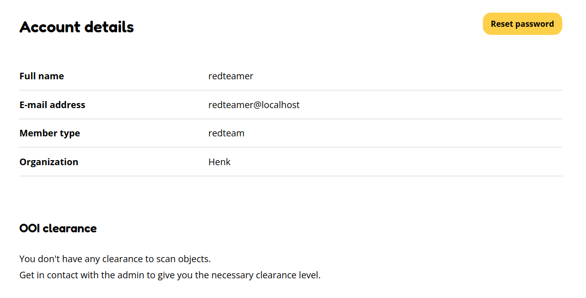 Redteamers can scan objects from OOI detail and Boefje detail without having clearance · Issue ...