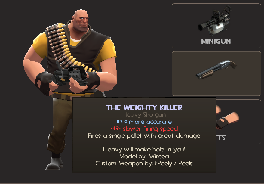 The Weighty Killer - A Secondary Weapon for Heavy · Issue #70 · Reagy/TF2Classic-KO-Custom ...