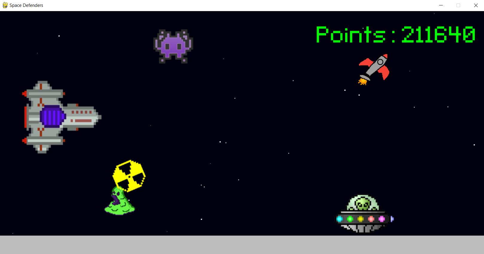 GitHub - AdmiLeka/Space-Defenders: A 2-D space shooter game made with ...