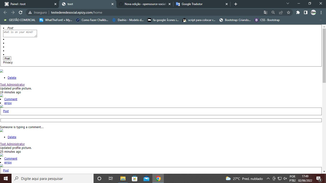 A system error has occurred. Try again later. · Issue #2161 · opensource-socialnetwork ...