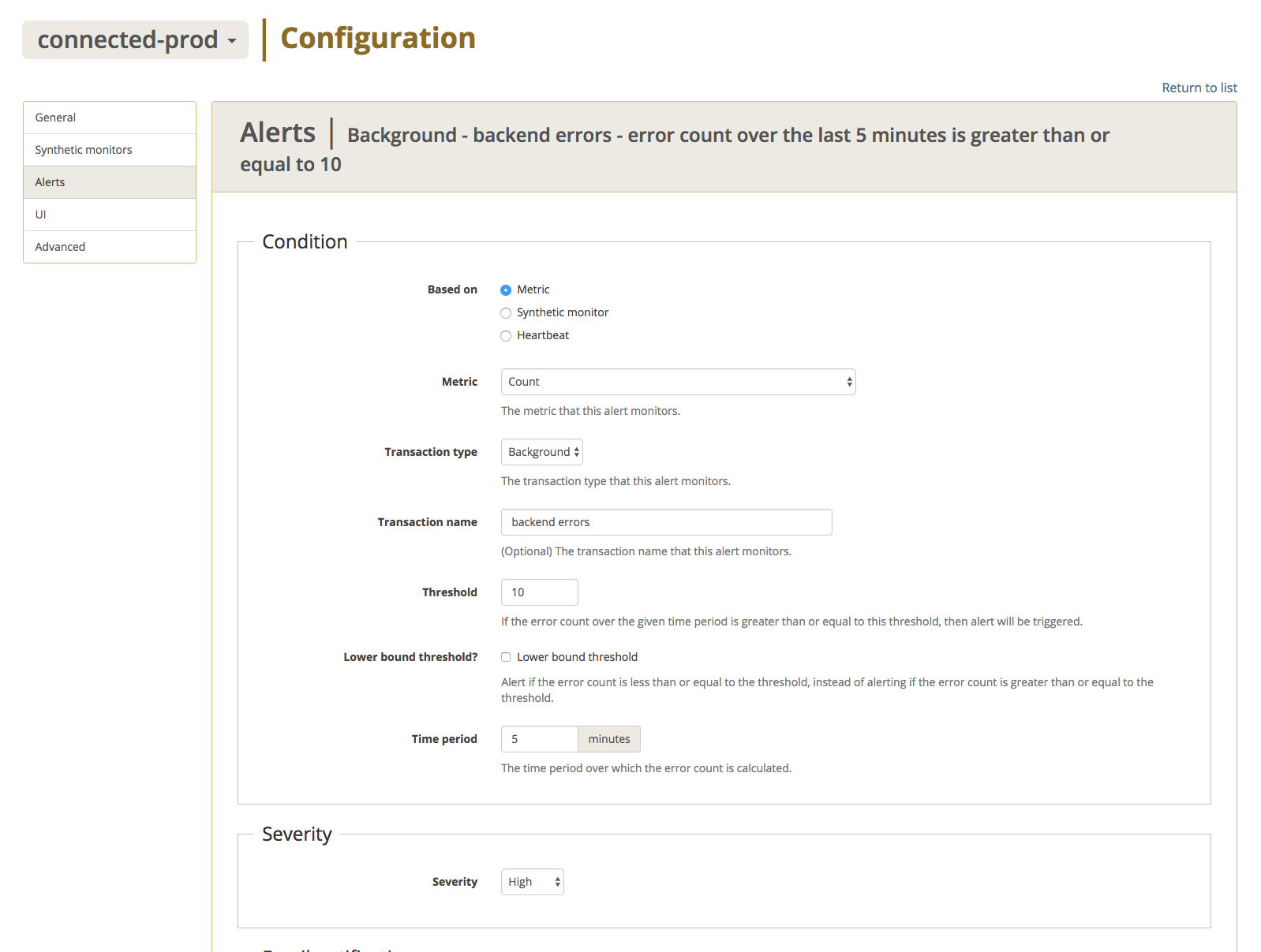 allert not triggert · Issue #440 · glowroot/glowroot · GitHub