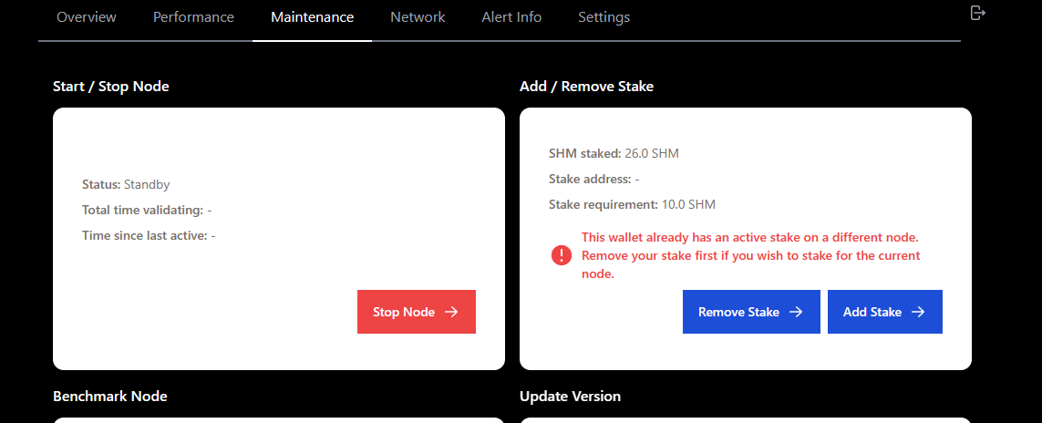 [Duplicate] Validator Cannot Unstake Error ``` This wallet already has an active stake on a ...