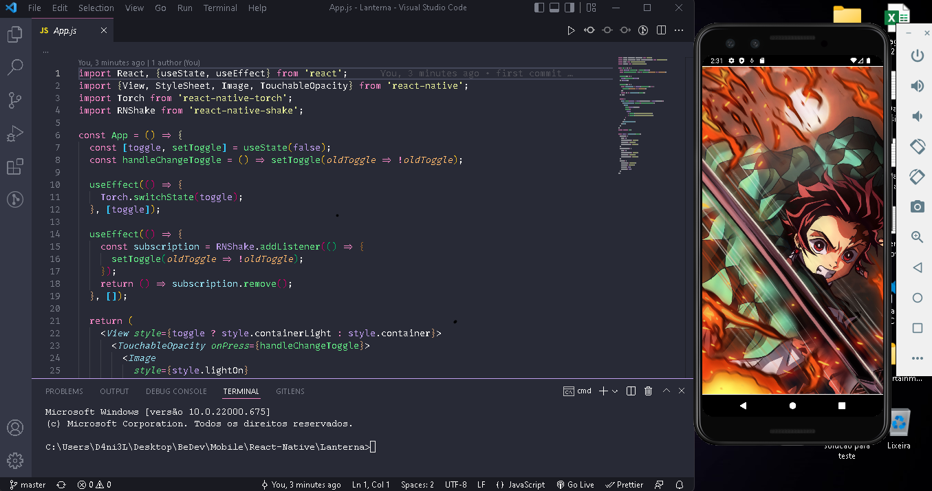 GitHub - DanielVisicatto/Lanterna-ReactNative-DiO