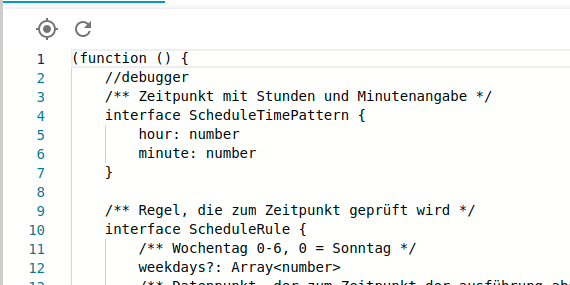 Syntax Hihlighting funktioniert nicht mehr · Issue #1074 · ioBroker/ioBroker.javascript · GitHub