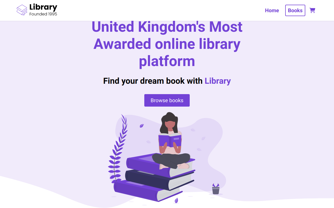 GitHub - AliMDhanani/e-commerce-library: E-Commerce Book store built with ReactJS