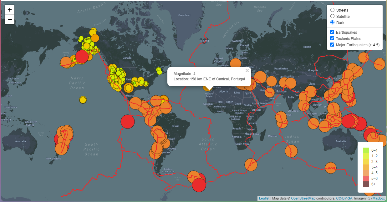 GitHub - Christy-cyber/Mapping_Earthquakes: Showcases USGS earthquake data with two different ...