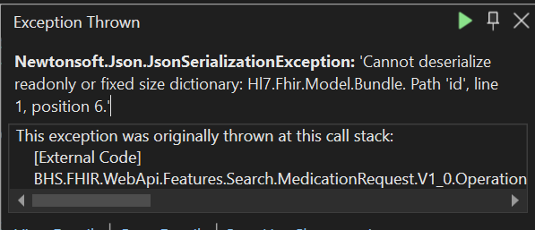 Serialization of Bundle does not work · Issue #2017 · FirelyTeam/firely-net-sdk · GitHub