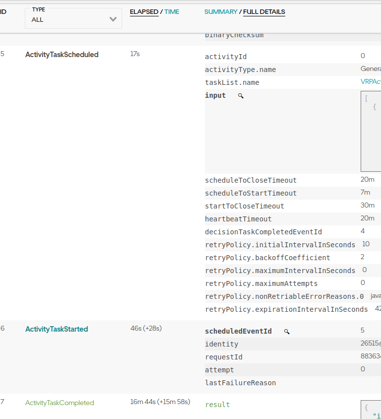 Delay on showing ActivityTaskStarted event on History/Grid view · Issue #410 · cadence-workflow ...