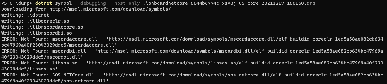 mscordbi.dll 4.700.21.56803 is missing from symbol servers. · Issue ...