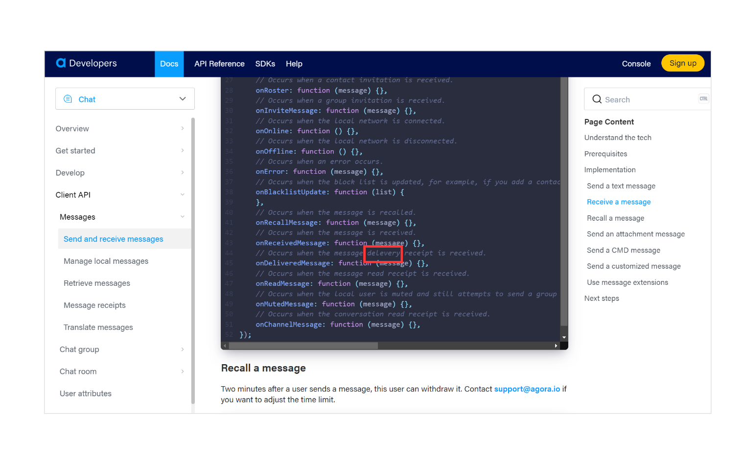 Chat Post GA Cleanup · Issue #613 · AgoraIO/Docs-Source · GitHub