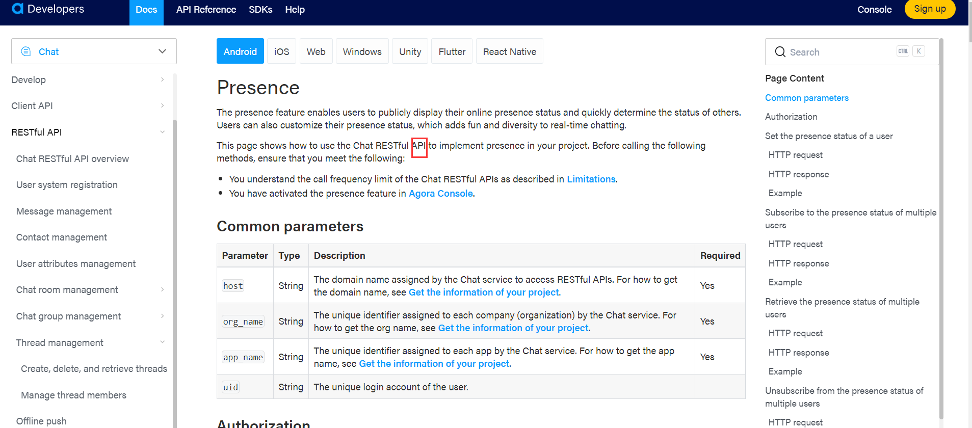 Chat Post GA Cleanup · Issue #613 · AgoraIO/Docs-Source · GitHub