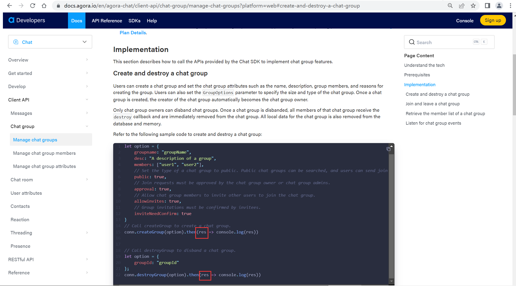 Mior Changes to Agora Chat Docs · Issue #916 · AgoraIO/Docs-Source · GitHub