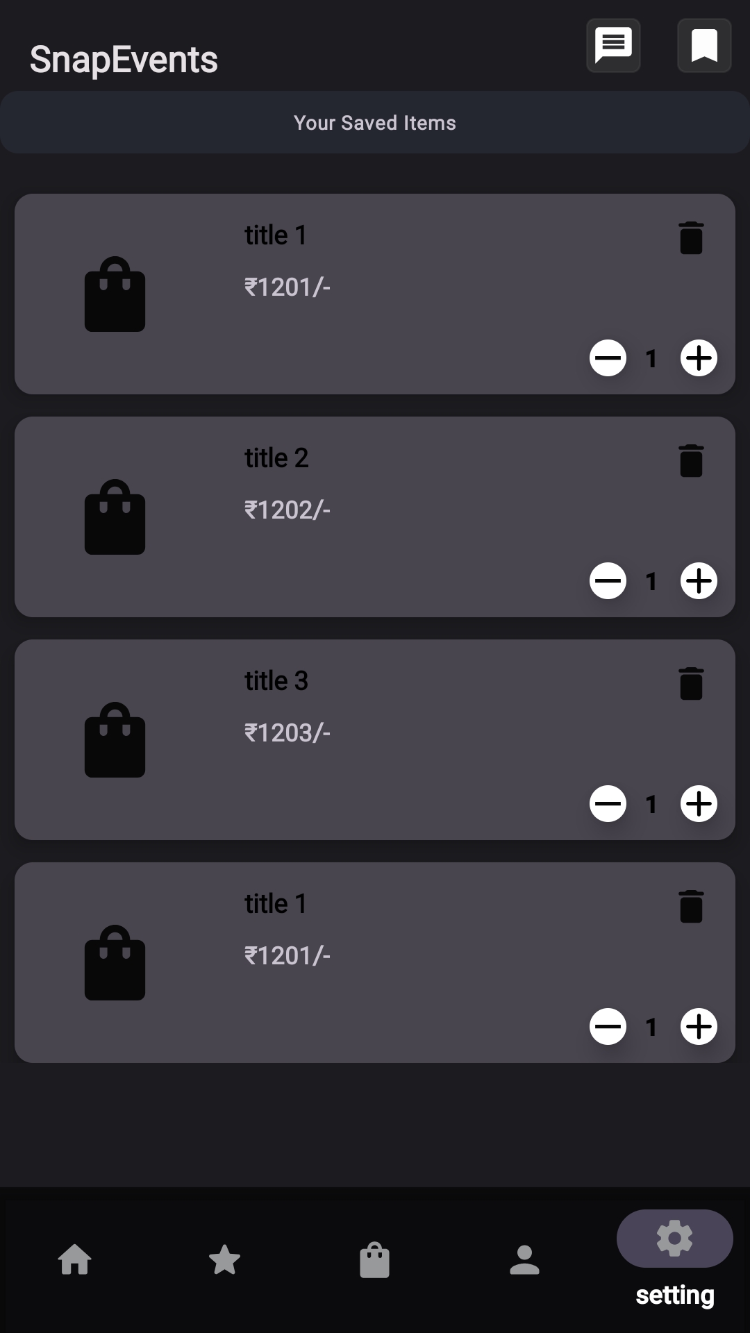 GitHub - MohitGujarati/SnapEvents