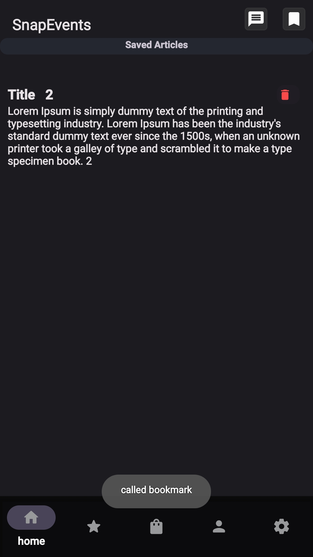 GitHub - MohitGujarati/SnapEvents