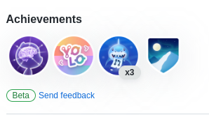 New beta badges on profile - low if any added value · community ...